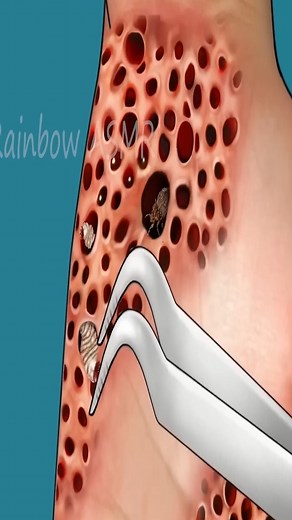 ASMR Remove Worm & Maggot Hand Infected | Erin Stevens