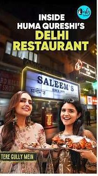 Inside Huma Qureshi’s Family-Run Mughlai Restaurant In Delhi | Curly Tales #shorts