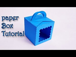 Creative Paper Art | How to Make paper Box Tutorial | Template