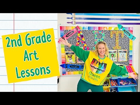 Second Grade Art Lessons Your Students Will Love