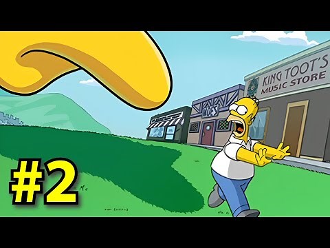 The Simpsons: Tapped Out - Walkthrough Part 2 (Sky Finger)