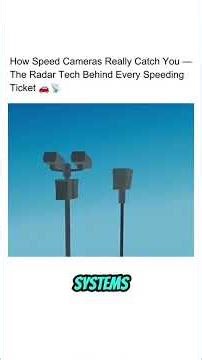 Explaining how speed cameras actually work's #speed #camera #road