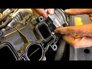 Installing P2015 repair bracket on loose manifold