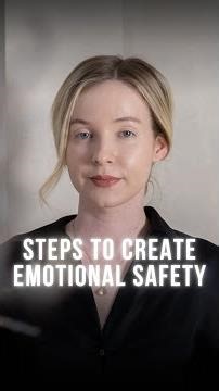 Steps to Create Emotional Safety #shorts