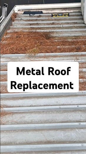 Metal Roof Restoration - Stunning Colorbond - Melbourne #roofreplacement #roofrestoration