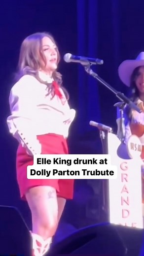 408K views · 478 reactions | More footage from Elle King’s performance at Dolly Parton’s Tribute. The Opry has since apologized for the behavior on Twitter. ( : auctioneergirl / TT ) #dollyparton #elleking | Country Central | Facebook