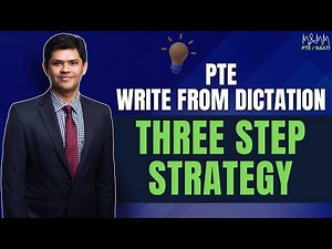 PTE Write From Dictation 3-Step Strategy to Score 90 | Proven Tips & Tricks | M and MM PTE NAATI