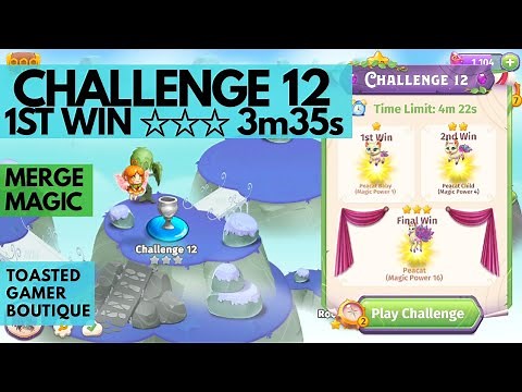 Merge Magic Challenge 12 • 3m35s On 1st Win ☆☆☆