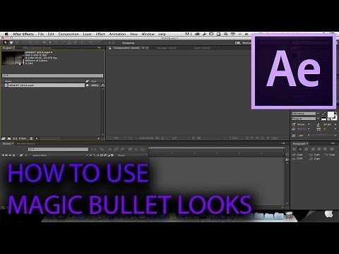 Adobe After Effects How To Use Magic Bullet Looks