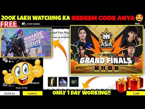 FREE FIRE REDEEM CODE TODAY 22 DECEMBER |FF REWARDS REDEEM CODE | FF REDEEM CODE TODAY 22 DECEMBER
