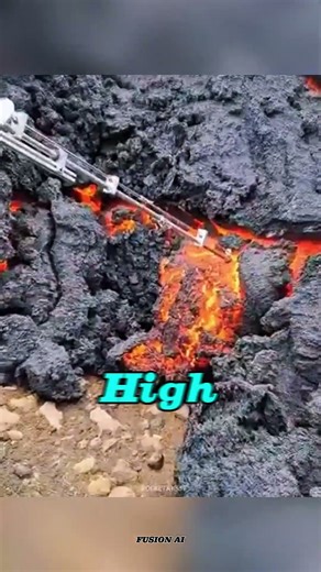 Lava Temperature Explained — Too Hot to Touch? #shortsfeed