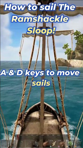 HOW to USE the RAMSHACKLE ⛵SLOOP❕❕