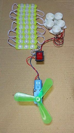 Powering 12 Volt LED Light and 5 Buzzers With New Metal Gear Motor #dcmotor #dcmotorproject #diyprojects #tech #DIYTools #reels | Mr Bangladeshi builder's