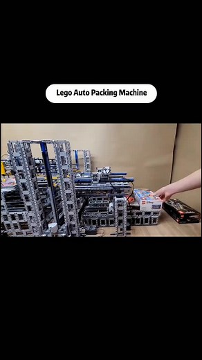 Lego Auto Packing Machine#fyp #arduinocontrol #arduinotutorial #arduino #arduinoproject #lego