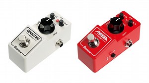 Ibanez expands its Mini pedal range with a new Booster and Phaser