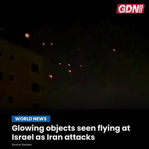 The Israeli military said early Sunday morning that Iran had launched more than 200 drones and missiles, describing many of the incoming threats as having been intercepted away from Israel's borders but adding that the salvo was ongoing. A small number of the dozens of ground-to-ground Iranian missiles struck Israel, wounding at least one girl and causing light damage to a military installation in the south, armed forces spokesperson Rear Admiral Daniel Hagari said. #israel #iran #worldnews #gdn