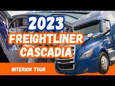 INTERIOR Review - 2023 Freightliner Cascadia