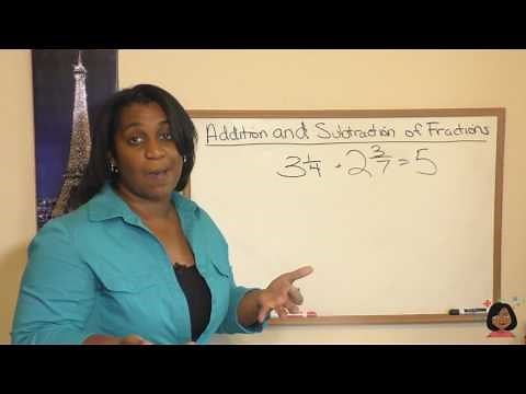 1. Addition and Subtraction of Fractions/Lines and Segments (Lesson 1 -Algebra 1)