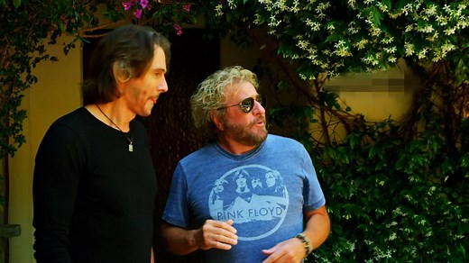 Sammy Hagar (The Red Rocker) visits Rick Springfield's house. | AXS TV