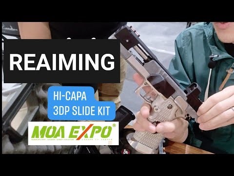 REAIM Hi-Capa 3D Printed Slide – Alien Inspired Design | MOA Expo 2025