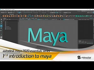 Introduction To Maya | Autodesk Maya Essentials Series | Lesson 1/13
