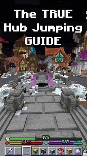 The TRUE Hub Jumping Guide 🥱 (Hypixel Skyblock)