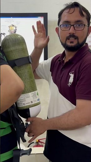 SCBA Cylinder Right Position