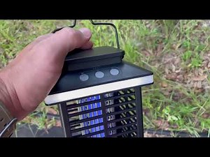Bug Zapper Outdoor, Mosquito Zapper 2 in 1 Portable & Rechargeable Bug Zapper Outdoor, A good big za