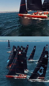 Locked in on the line 🎯 The start through the eyes of @sailingcatflap on @gladiatortp52 ! This is what pressure looks like from the bow 👀 #52superseries #52pureperformance #PUREPERFORMANCE #TP52 #Monohull | 52 Super Series