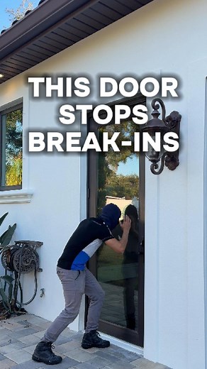 WindowWall on Instagram: "This isn’t just a door. It’s impact-rated protection designed to resist forced entry, withstand extreme pressure, and keep your home secure when it matters most. If your door is the weak point, it’s time to upgrade."