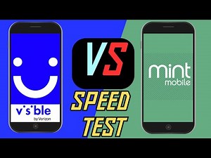 Visible vs Mint Mobile 2024 Speed Test - Which one is faster?