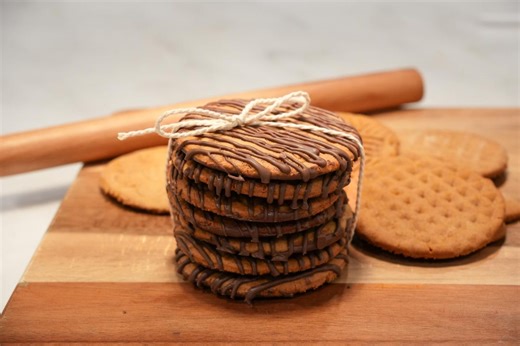 Graham Fudge Stripe Cookies, Gourmet, Handmade, Baked Fresh, Unique, Nostalgic, Gift, Birthday, Mother's, Father's, Party Favors, Teacher - Etsy