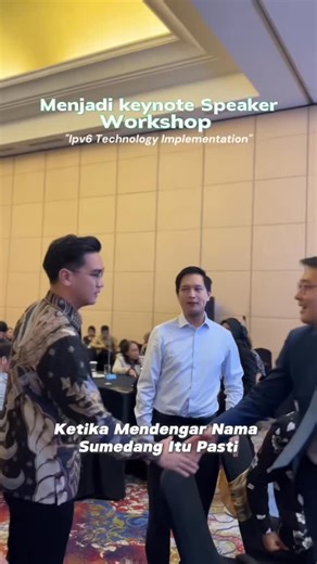 M. Fajar Aldila, S.H., M.Kn. on Instagram: "Pada workshop “IPv6 Technology Implementation by Local Government to Boost Local Economic Value and Enhance Public Services Experience” yang digelar di Kuningan, Jakarta Selatan, saya hadir mewakili Bapak Bupati Sumedang @donyahmad.munir sebagai Keynote Speaker dalam forum bergengsi yang dihadiri delegasi dari China , Jepang, Malaysia, perusahaan teknologi global, serta perwakilan Kementerian dan Lembaga RI. Di hadapan para delegasi, saya memaparkan st