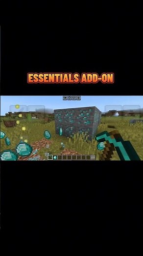 ESSENTIALS MOD🤗#minecraft #minecraftshorts #minecraftpe #viralshorts #fypシ゚viral