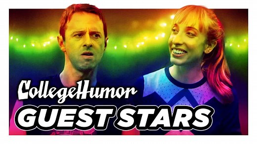 Exclusive behind-the-scenes moments from our cast! 😍 | CollegeHumor