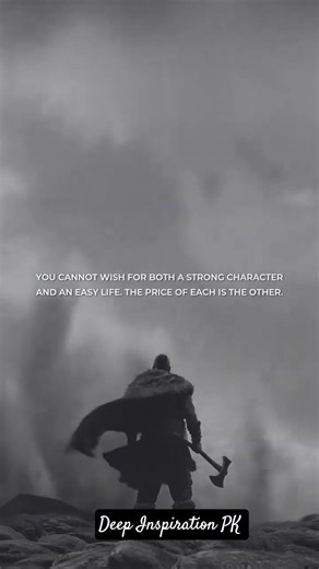 Strong Character Is Forged, Not Given