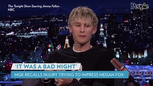 How Machine Gun Kelly Accidentally Stabbed Himself While Trying to Impress Megan Fox