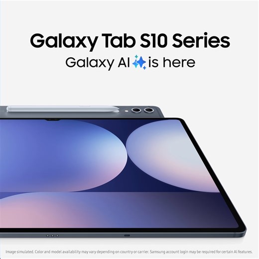 Smoother, faster and bigger. Galaxy Tab S10 Series, our first tab with #GalaxyAI. Buy now: http://smsng.co/6183UuKhb #GalaxyTabS10 #Samsung | Samsung