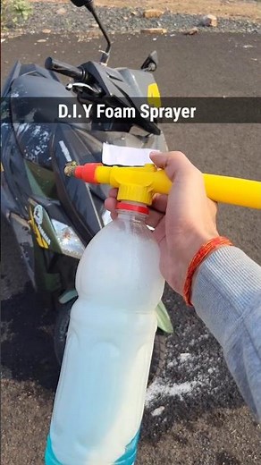 DIY foam sprayer | diy foam canon from Garden sprayer | diy Foam canon. #foamwash