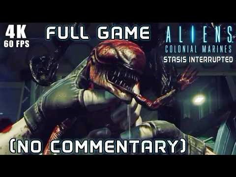 ALIENS COLONIAL MARINES STASIS INTERRUPTED Walkthrough | FULL GAME [4K 60FPS PC] (No Commentary)