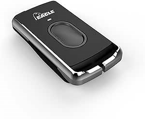 Eagle Chrome Series 1 Button Keychain Remote/Transmitter EG640 Compatible with Eagle Chrome Receiver only EG650/EG652