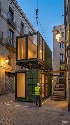 $120K Shipping Container coffe Built in Seconds...