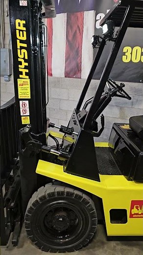 #3004 Hyster H50XL 5k pneumatic forklift