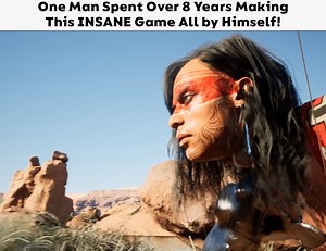 3.2M views · 46K reactions | One Man Spent Over 8 Years Making This INSANE Game All by Himself! | RTX GAMER | Facebook