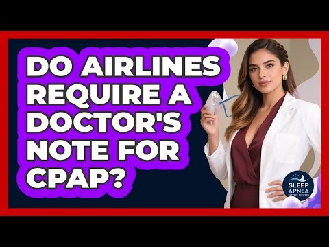 Do Airlines Require A Doctor's Note For CPAP?