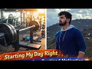 Starting My Day Right | Morning Gym Routine & Motivation 💪☀️