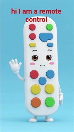 Cute Talking Remote 📱 | Learn Gadgets #Shorts