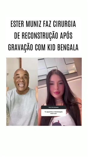 Ester Muniz Realiza Cirurgia de Reconstrução Após Encontro com Kid Bengala