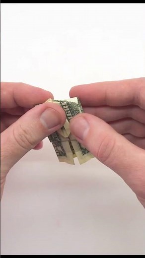 How to make an origami shirt from a dollar bill #origami