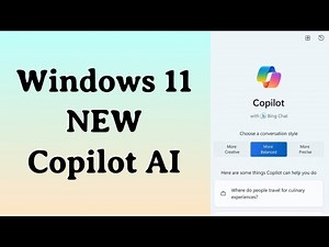 Windows 11 New Copilot AI: How to Install and Use